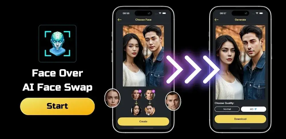 Face Over v112 MOD APK (Premium Unlocked) Download