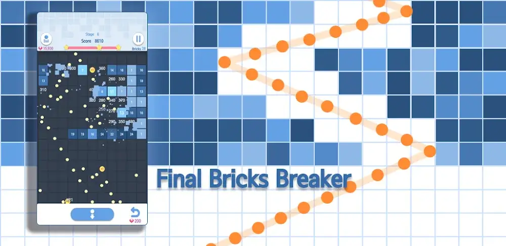 Final Bricks Breaker v1.0.85 MOD APK (Unlimited Diamonds, One Hit) Download