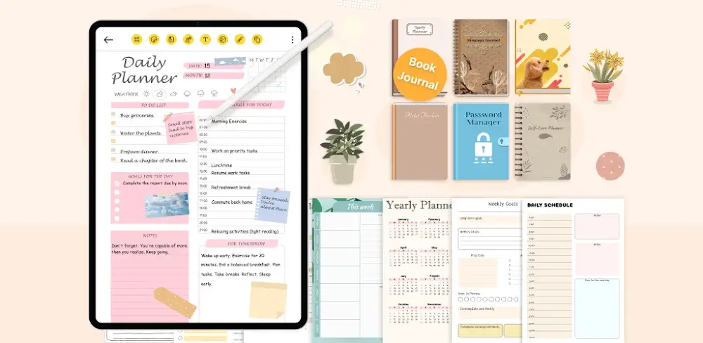 Journal: Notes, Planner, PDFs v156 MOD APK (Premium Unlocked) Download