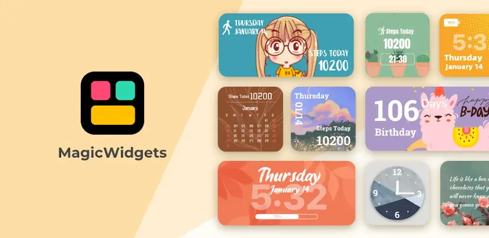 MagicWidgets v1.2.7.1 MOD APK (Premium Unlocked) Download