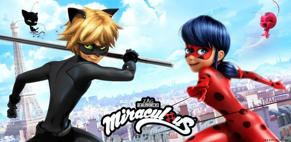 Miraculous Ladybug & Cat Noir v5.9.59 MOD APK (Menu, Money, Speed) Download