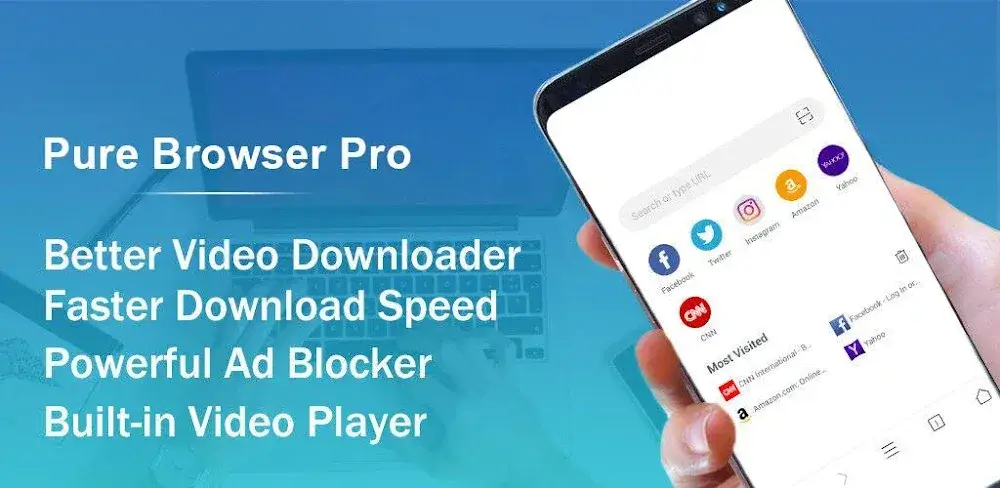 Pure Browser Pro v2.9.08 MOD APK (Full Version) Download