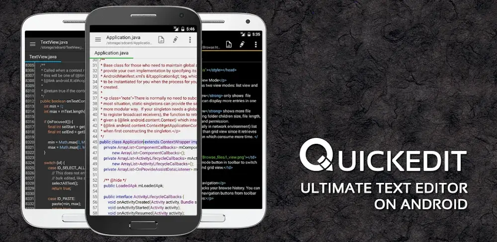 QuickEdit Text Editor Pro v1.11.11 APK + MOD (Pro Unlocked) Download