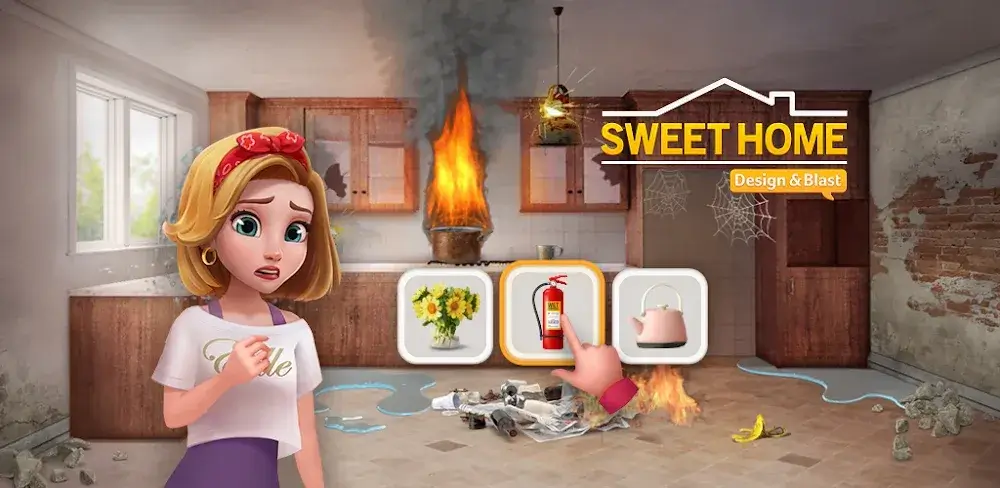 Sweet Home: Design Blast v25.1209.00 MOD APK (Free Shopping) Download