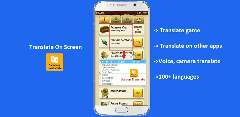 Translate On Screen v1.175 MOD APK (Premium Unlocked) Download