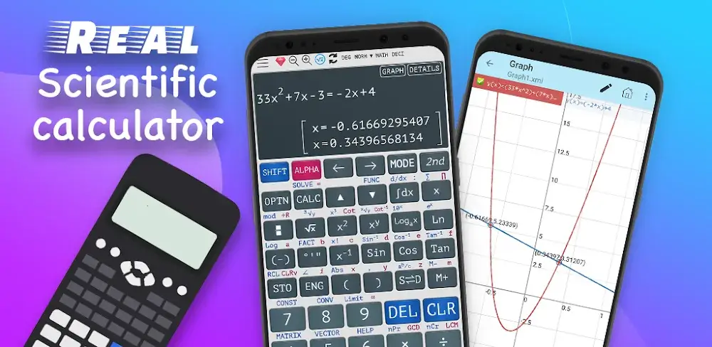 Graphing Scientific Calculator v7.4.0.290 MOD APK (Premium Unlocked ...