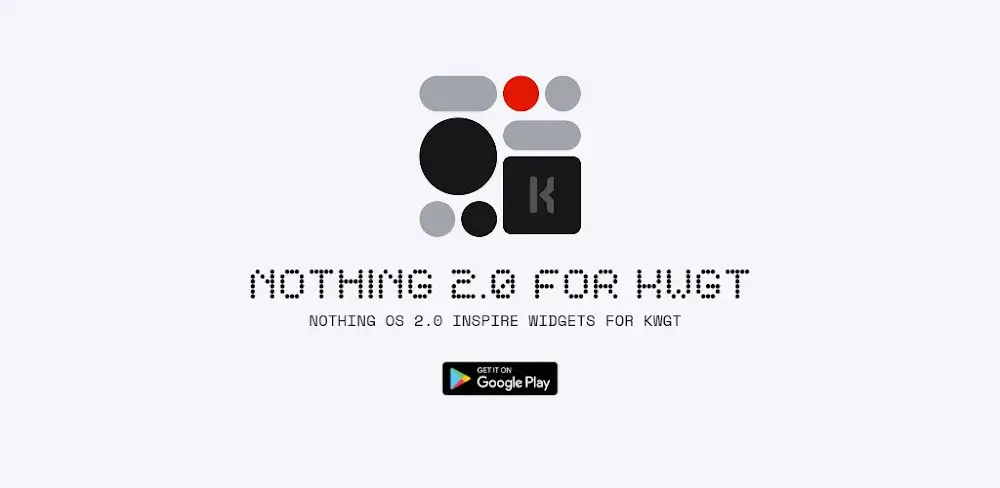 Nothing 2.0 for KWGT v13.1 APK (Full Version) Download