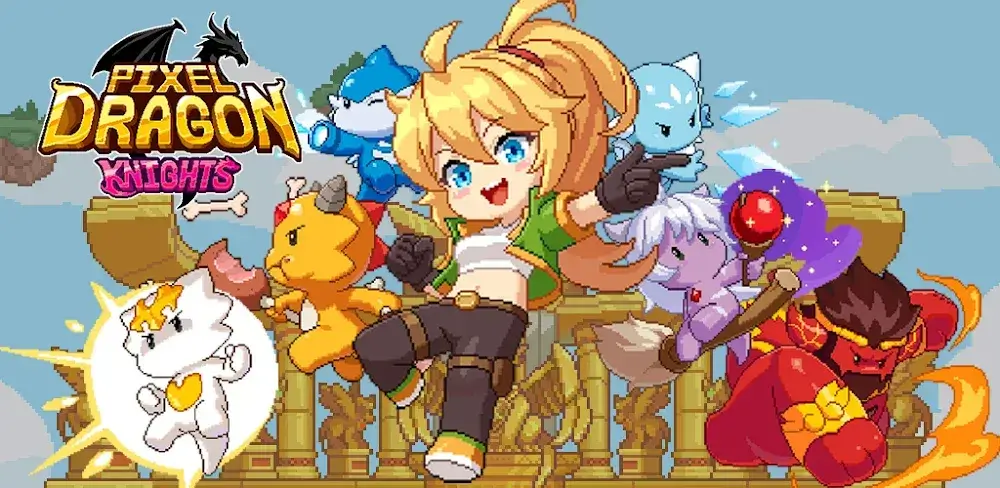 Pixel Dragon Knights: Idle RPG v1.8.1 MOD APK (Menu, Damage Multiplier ...