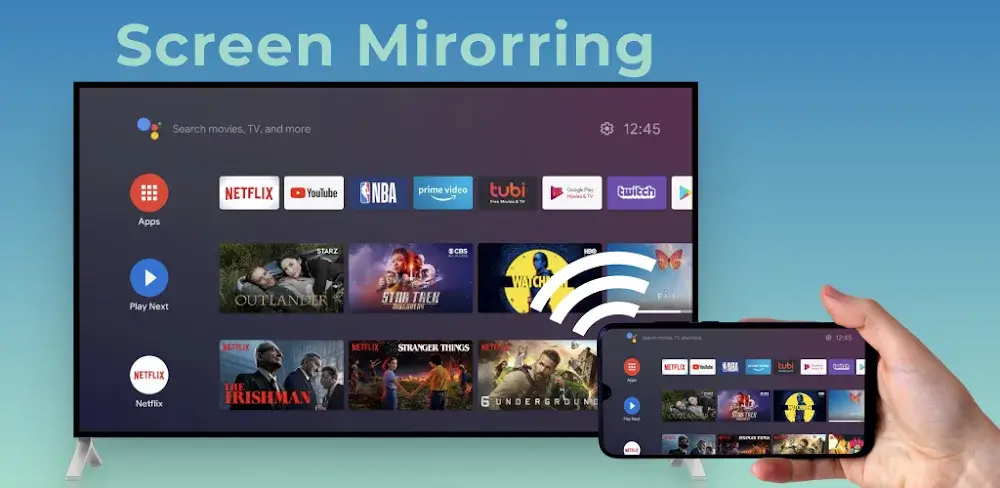 Screen Mirroring & Sharing v1.9.12 MOD APK (Premium Unlocked) Download
