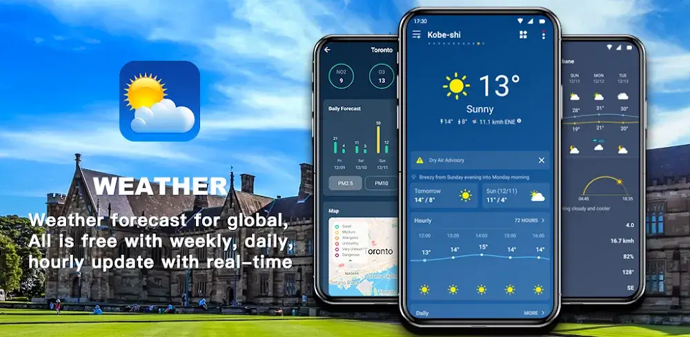 Accurate Weather App PRO v1.6.2 APK (Full Version) Download