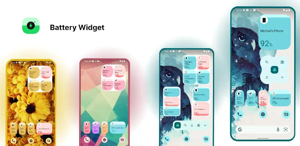 Battery Widget v1.591 MOD APK (Premium Unlocked) Download