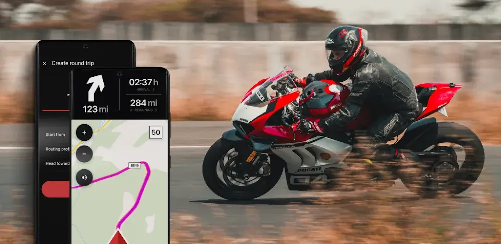 calimoto Motorcycle GPS v11.8.0 MOD APK (Premium Unlocked) Download