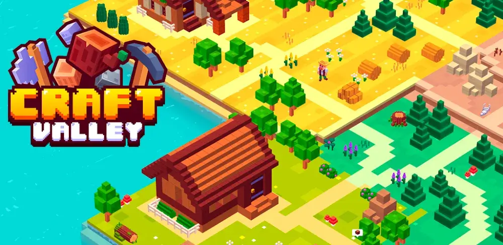 Craft Valley v1.3.12 MOD APK (Menu, Free Shopping, God Mode) Download
