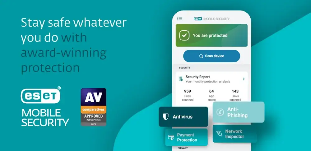ESET Mobile Security Antivirus v11.2.7.0 MOD APK (Premium Unlocked ...