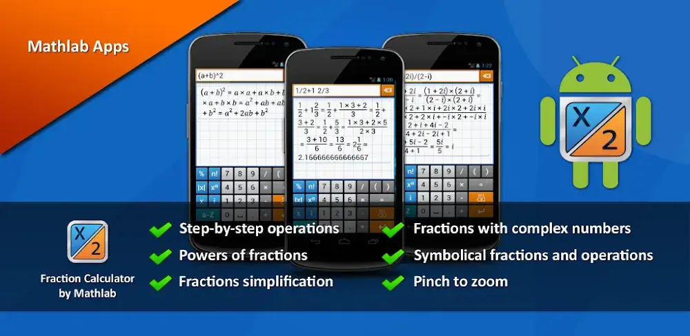 Fraction Calculator + Math PRO v2025.10.167 APK (Full Version) Download
