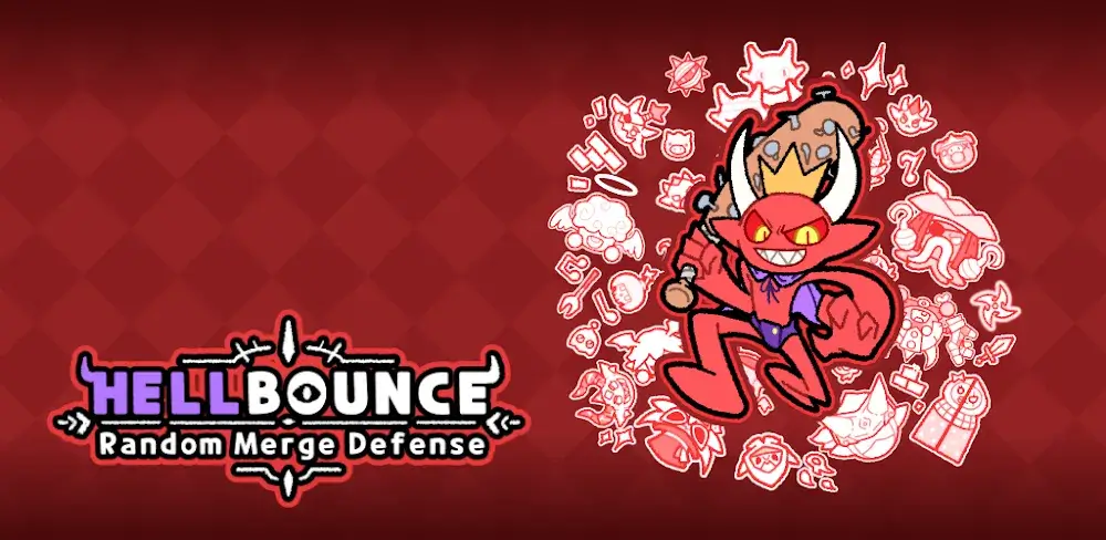 Hellbounce: Merge Defense v1.2.7 MOD APK (Unlimited Coins, Gems) Download