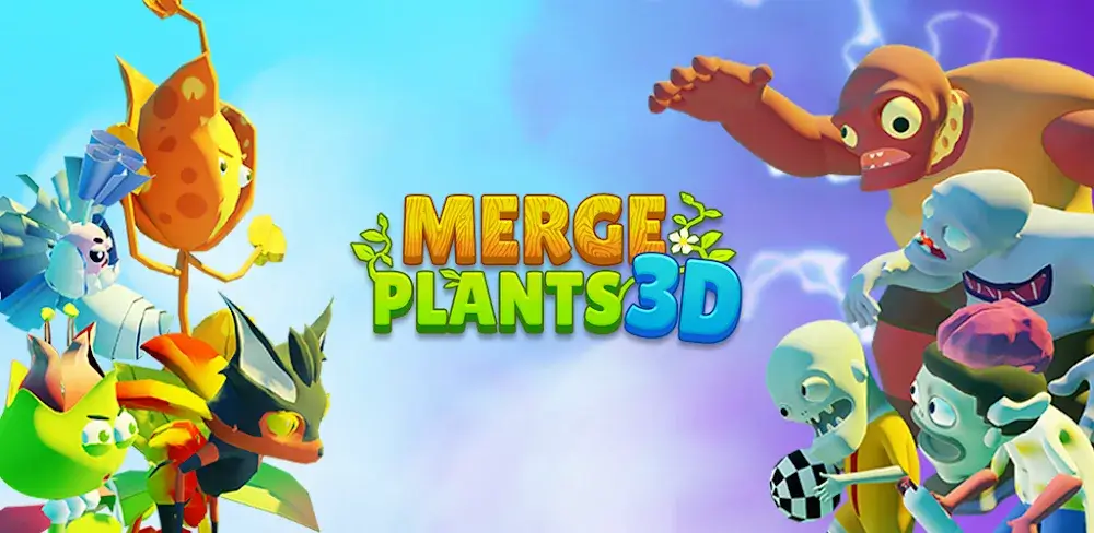 Merge Plants 3D v1.0.22 MOD APK (Unlimited Money, No Ads) Download