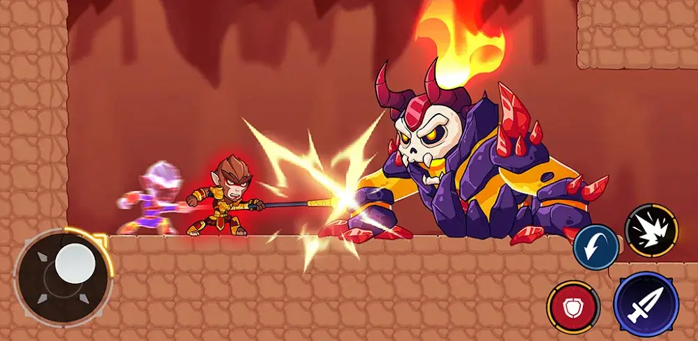 Monkey King: Myth of Skull v0.4.7 MOD APK (Menu, Godmode, Free Upgrade ...