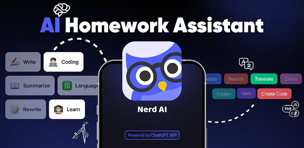 Nerd AI - Tutor & Math Helper v4.0.2 MOD APK (Premium Unlocked) Download