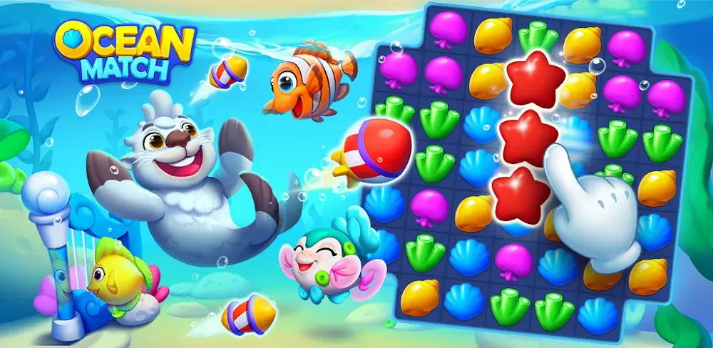 Ocean Match v3.2.9 MOD APK (Menu, Game Speed) Download
