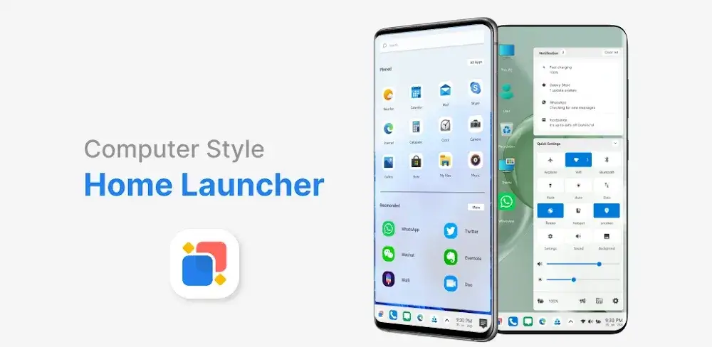 Win 12 Launcher v9.8 MOD APK (Premium Unlocked) Download
