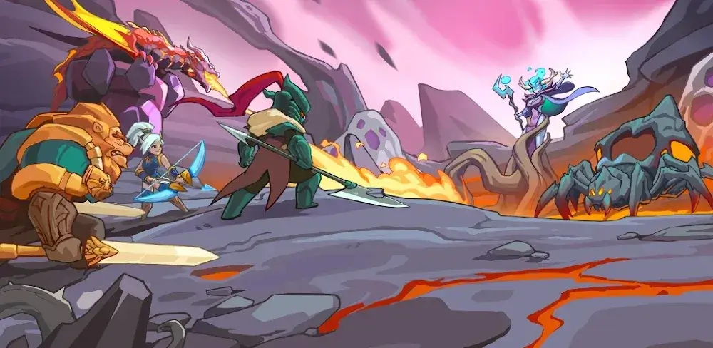 Arcane Adventure: Hero RPG War v0.1.17 MOD APK (Damage, Defense ...