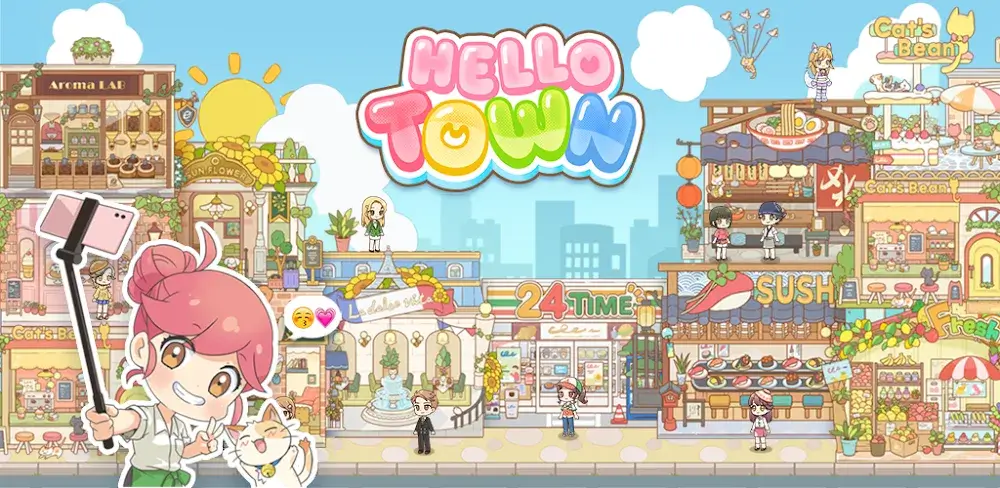 Hello Town v2.94 MOD APK (Menu, Unlimited Diamond, Coin) Download