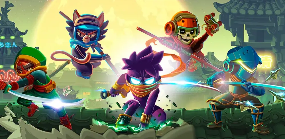 Ninja Dash Run v1.8.11 MOD APK (Unlimited Money, Level Maxed) Download