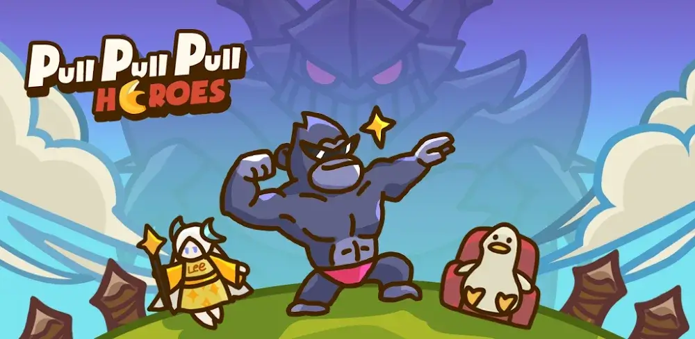 Pull Pull Pull Heroes v1.14.0 MOD APK (Menu, Dumb Enemy, Speed) Download