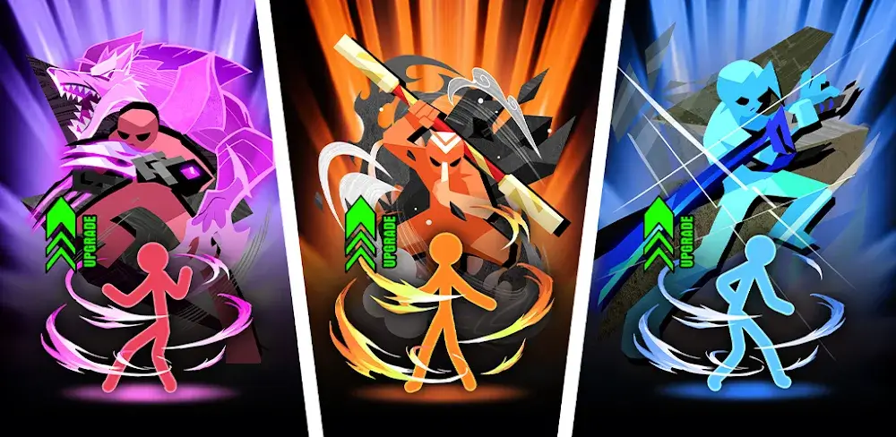 Stickman vs Monster: Idle RPG v2.0.16 MOD APK (Damage Multiplier, God ...