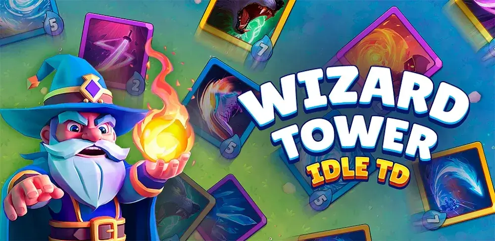 Wizard Tower: Idle TD v1.1.61.309 MOD APK (Menu, Money, One Hit) Download