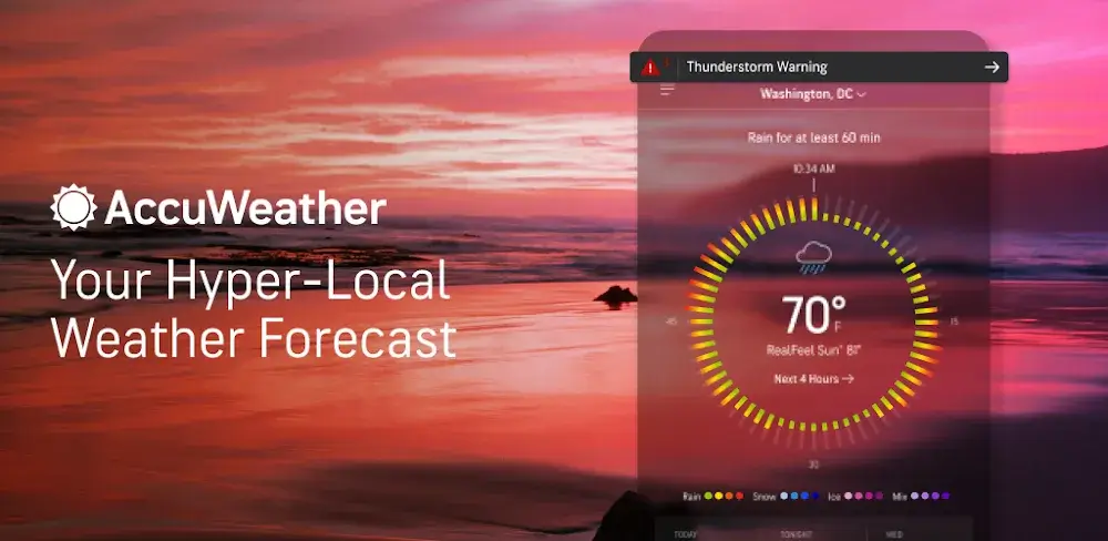 AccuWeather v21.1.5-1-rc APK + MOD (Premium Unlocked) Download