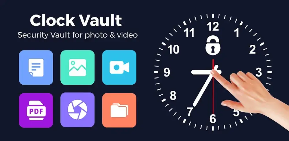 Clock Vault - Secret Folder v4.6.6 MOD APK (Premium Unlocked) Download