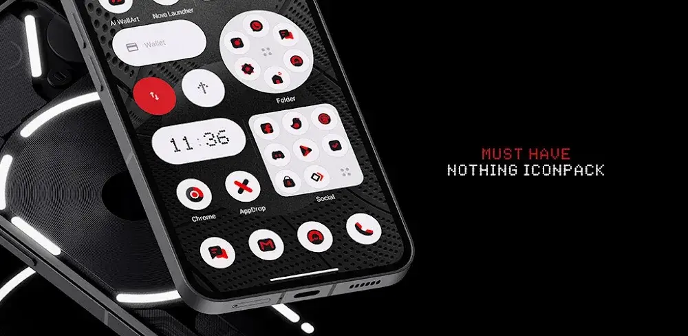 LuX : Nothing Icon Pack v2.8.1 APK (Full Version) Download