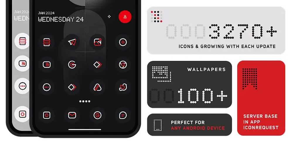 Nothing Icon Pack : Line v2.8 APK (Full Version) Download