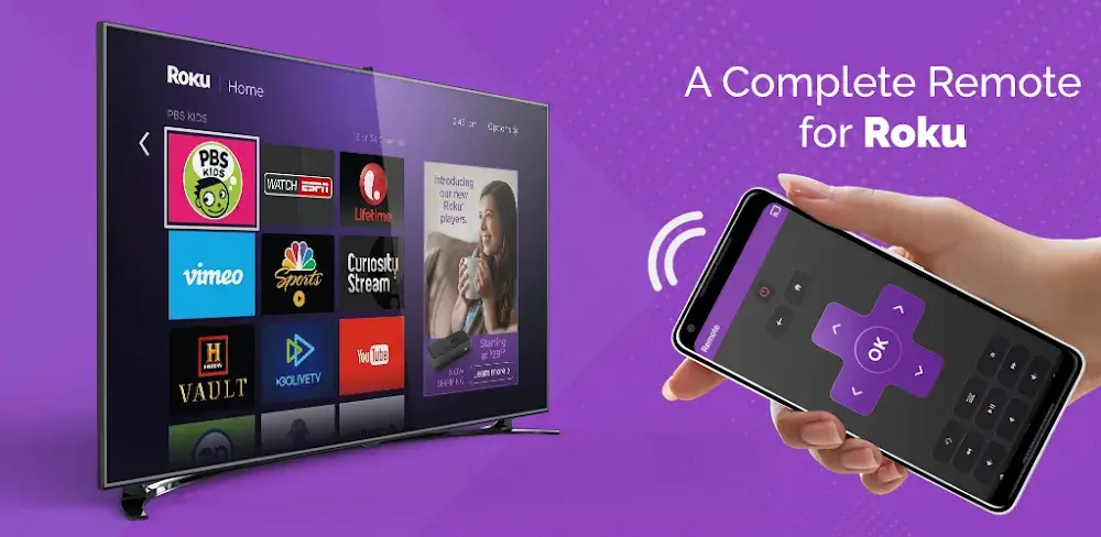 Remote Control for Roku TV v1.4.6 MOD APK (Premium Unlocked) Download