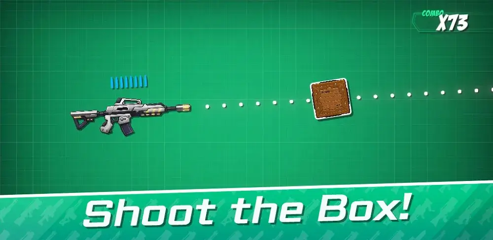 Shoot the Box: Gun Game v12.6.5 MOD APK (Unlimited Gold, No ADS) Download
