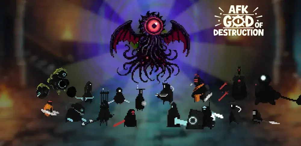 AFK God of Destruction IdleRPG v0.5.2 MOD APK (One Shot Kill) Download