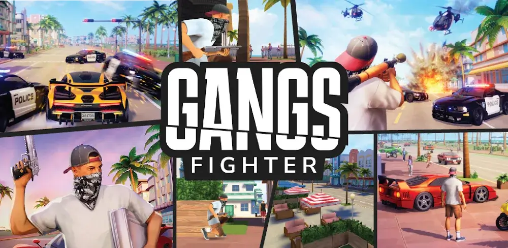 Gangs Fighter: Vice Island v0.38.0 MOD APK (Menu, Unlimited Cash) Download