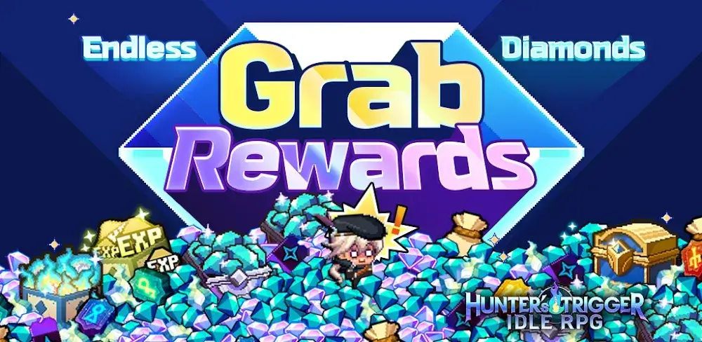 Hunter’s Trigger: Idle RPG v1.16.0 MOD APK (Menu, Damage Multiplier, God Mode) Download