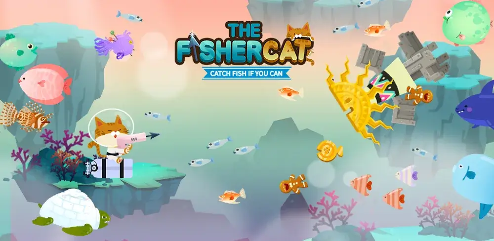 The Fishercat v4.3.10 MOD APK (Unlimited Money) Download