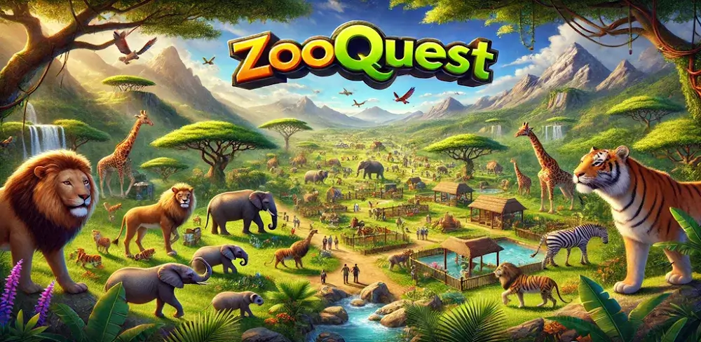 Zoo Quest v1.2 MOD APK (Menu, Add Money, Stars) Download