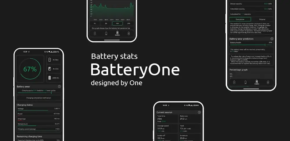 Battery One v2.3.3 MOD APK (Premium Unlocked) Download