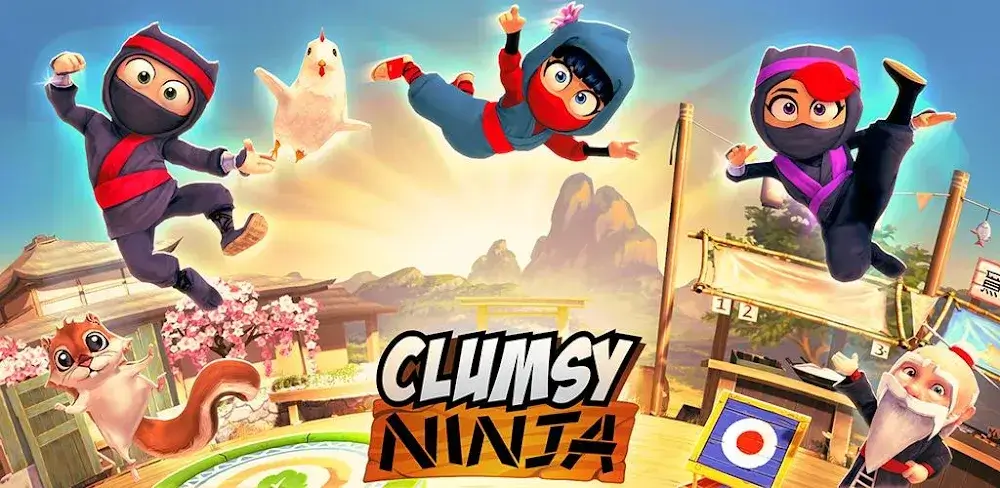 Clumsy Ninja v1.33.5 MOD APK (Unlimited Money) Download