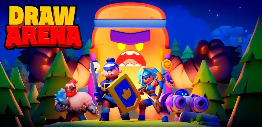 Draw Arena: Battle Tactics v1.10.0 MOD APK (High Damage, Rewards, No ...