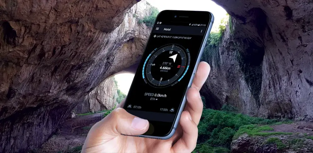 GPS Compass Navigator v2.20.35 MOD APK (Premium Unlocked) Download