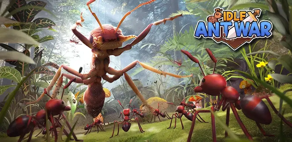 Idle Ant War v8.21 MOD APK (Unlimited Gems) Download