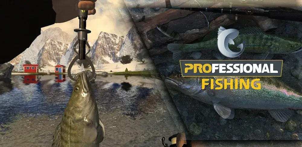 Professional Fishing v1.59 MOD APK (Free Shopping) Download