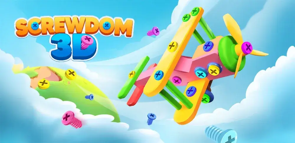 Screwdom 3D v10.10.1 MOD APK (Money, Hearts, Auto Win) Download