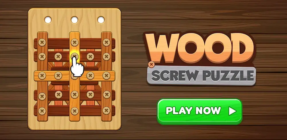 Wood Screw Puzzle v6.0.0 MOD APK (Menu, Unlimited Money, Tickets, No ...